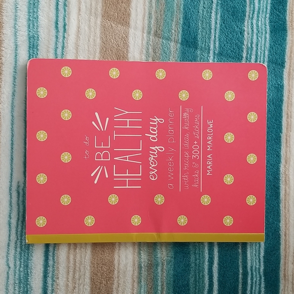 Source Unknown | Other | Weekly Health Planner | Poshmark